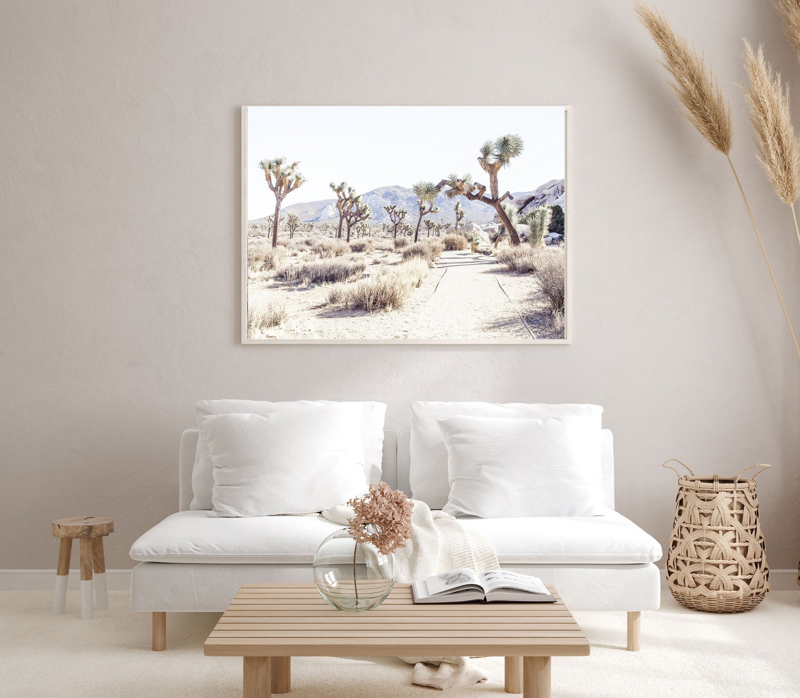 Joshua Tree Photo Boho Print, Joshua Tree, California Desert Landscape ...
