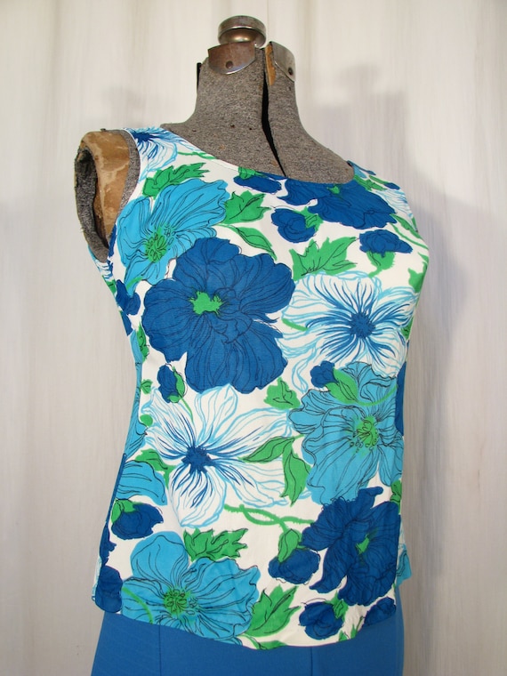 1960s Vintage Bathing Suit, Hawaiian 60s Two Piece Sw… - Gem