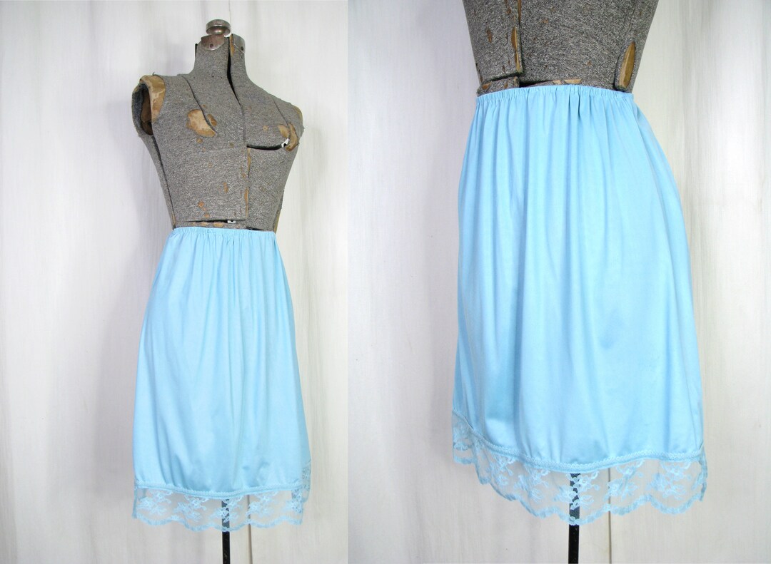 Vintage 1950s Slip Small Lace Half Slip Skirt Petticoat - Etsy