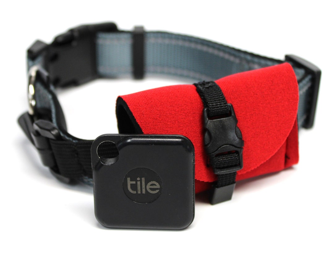 Tile Pro (2020) Storage Pouch for Dog Collars / Custom Collar Pouch ...