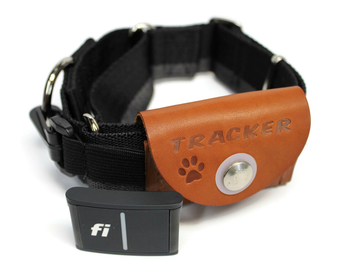 Fi 3 Series Custom Brown Leather Tracker Pouch - Secure and Durable ...