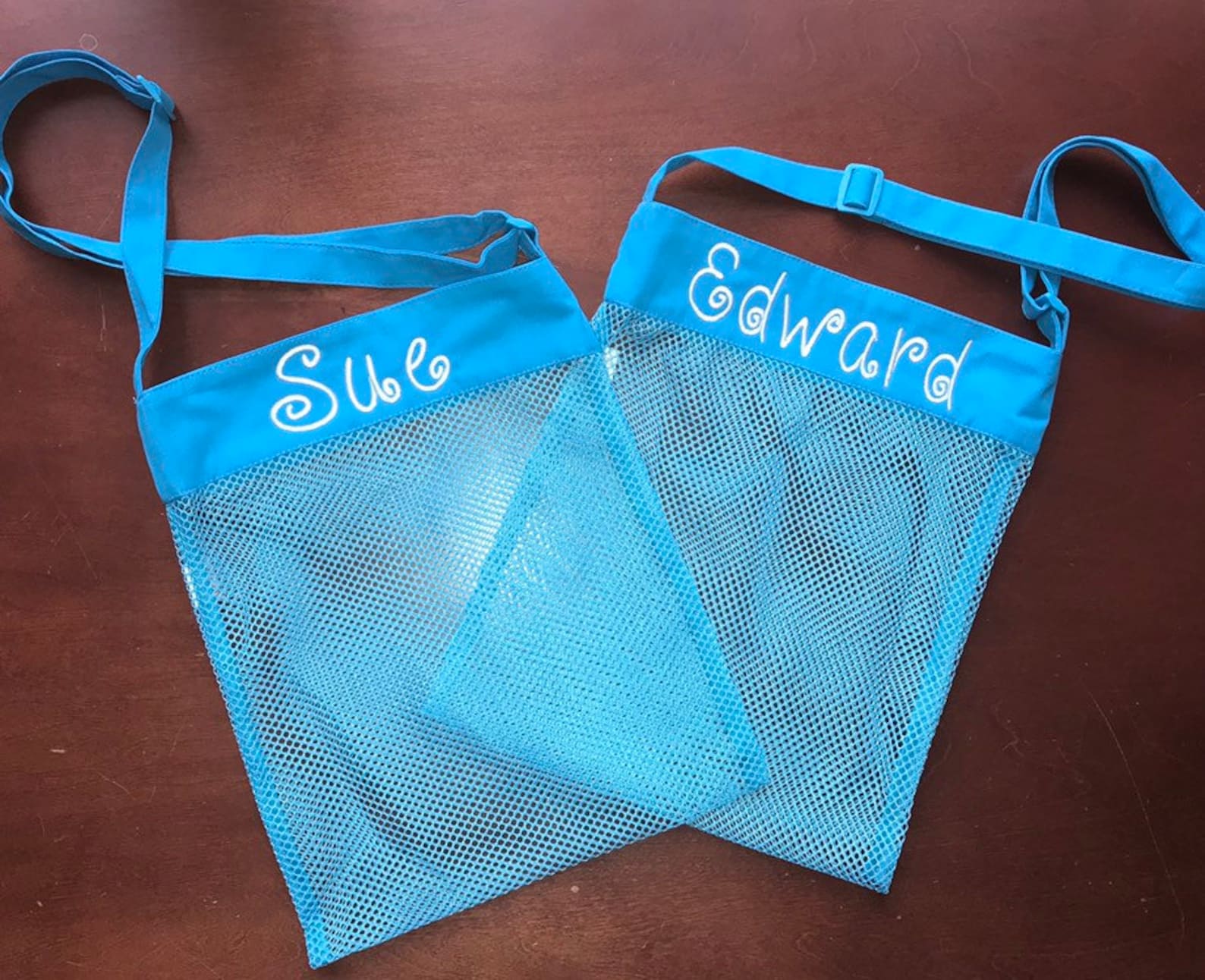 Seashell Collecting Bag, Kids Beach Bag, Seashell Mesh Bag, Bag for ...