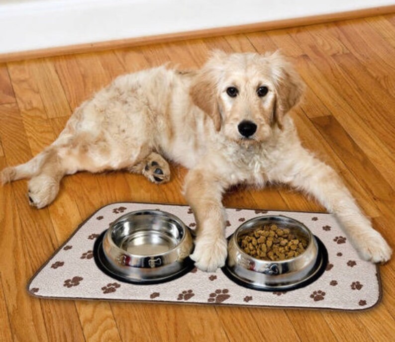 Pet Bowl Mat Dog Bowl Mat Personalized Dog Mat Dog Mat Pet - Etsy