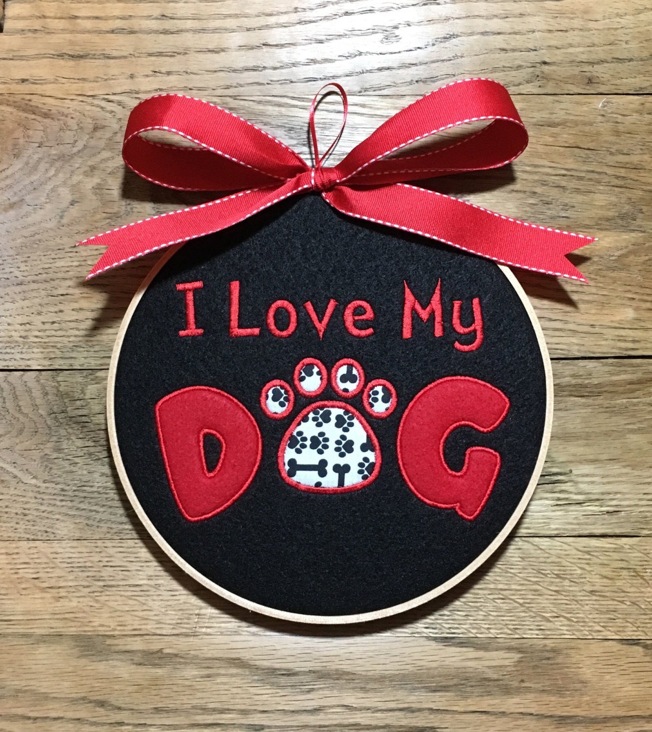 I Love My Dog Sign I Love My Dog Dog Sign Dog Lover Gift - Etsy