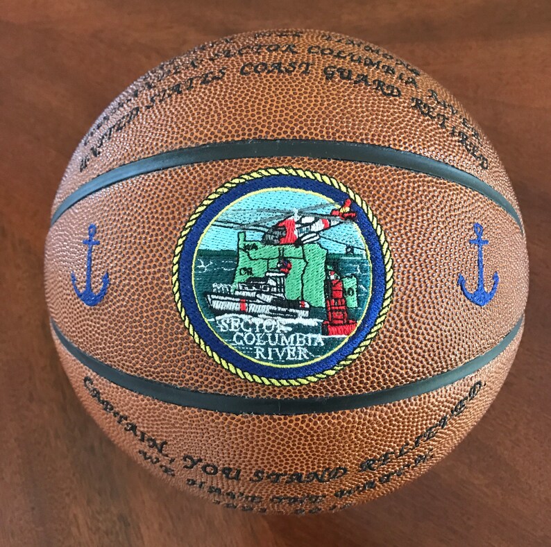 Personalized Basketball Custom Basketball Embroidered - Etsy