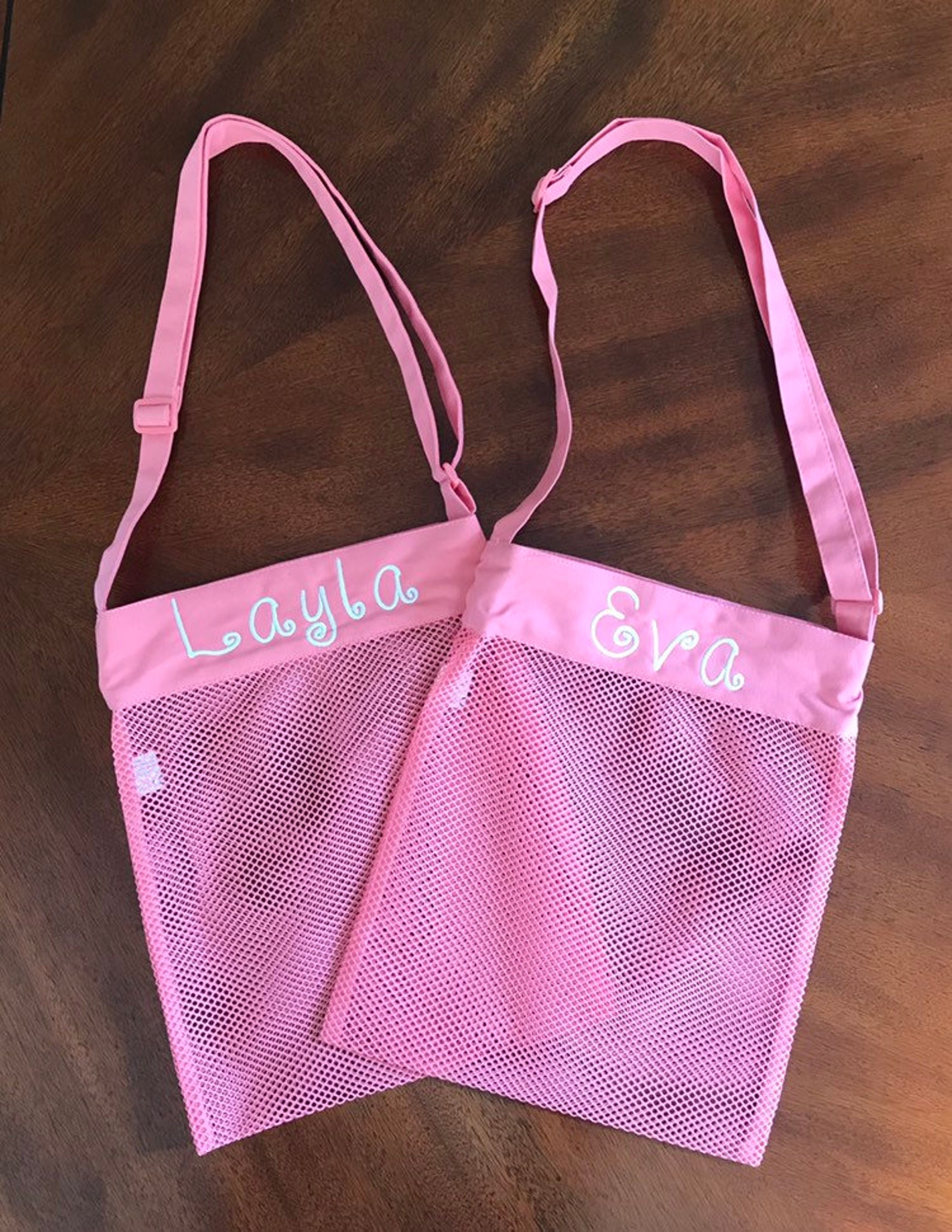 Seashell Collecting Bag, Kids Beach Bag, Seashell Mesh Bag, Bag for ...