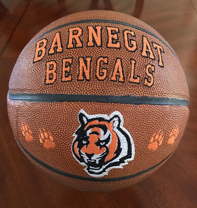 Personalized Basketball Custom Basketball Embroidered - Etsy
