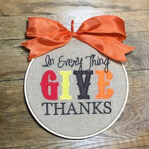 Give Thanks Sign - Thanksgiving Decoration - Give Thanks - Thanksgiving ...
