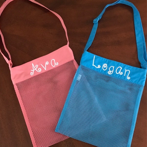 Mesh Seashell Collecting Bag - Etsy