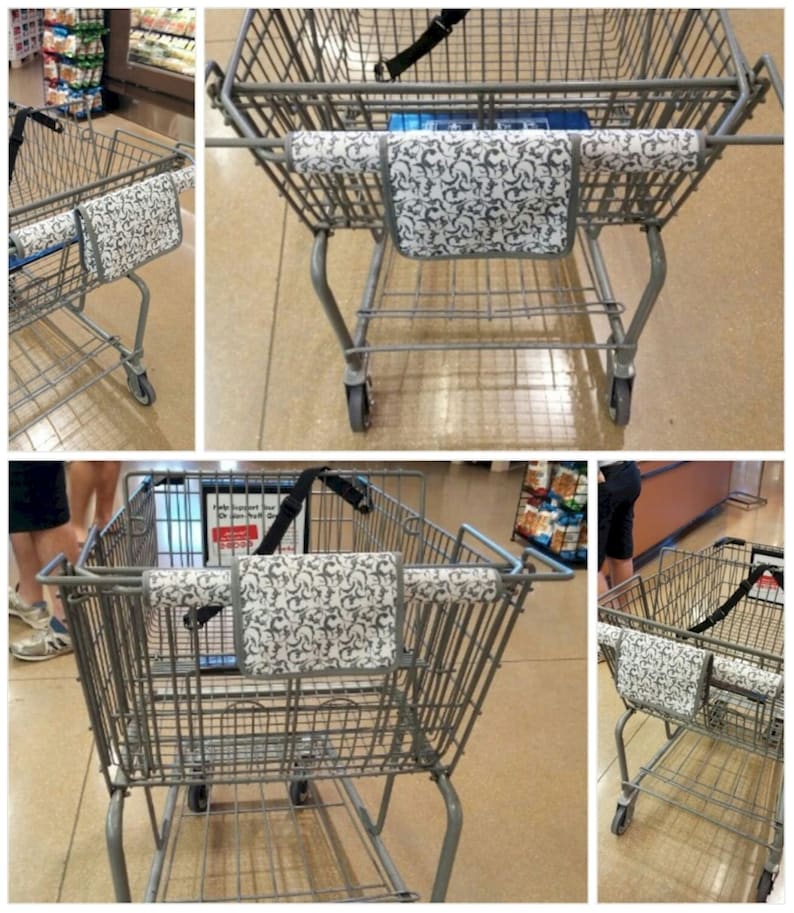 Shopping Cart Handle Cover ~ Coupon Tote ~ Grocery Cart Cover ~ Tote ...