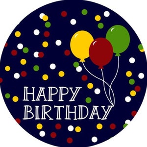 Personalized Melamine Plate Custom Melamine Dish Happy Birthday - Etsy