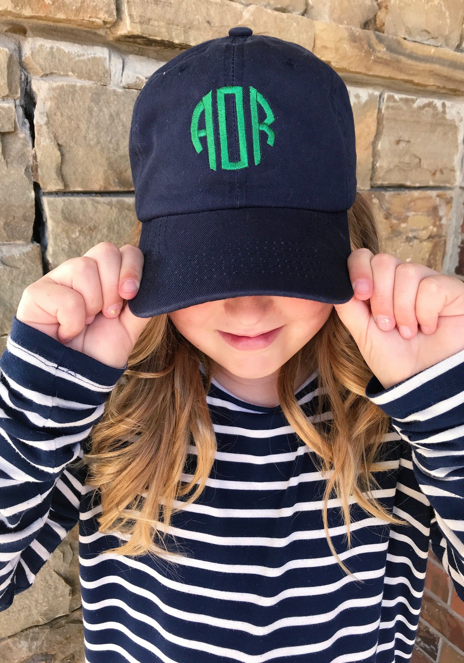 Embroidered Hat Custom Monogram Personalized Baseball Cap - Etsy