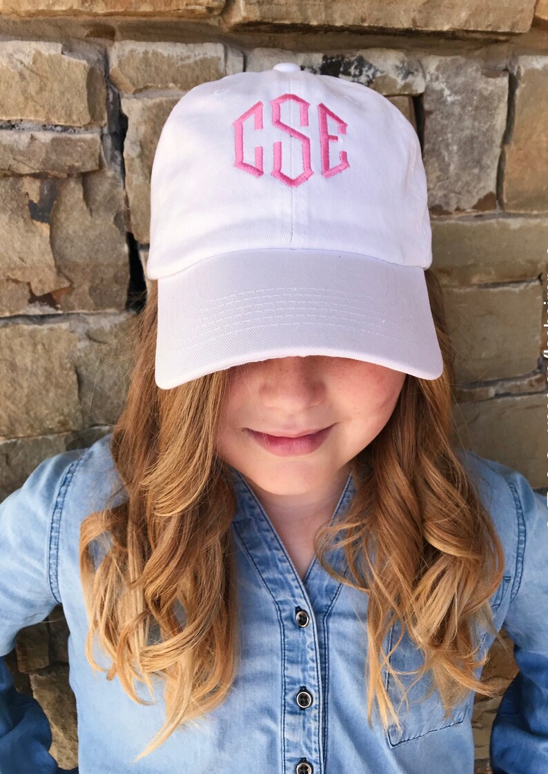 Embroidered Hat Custom Monogram Personalized Baseball Cap - Etsy