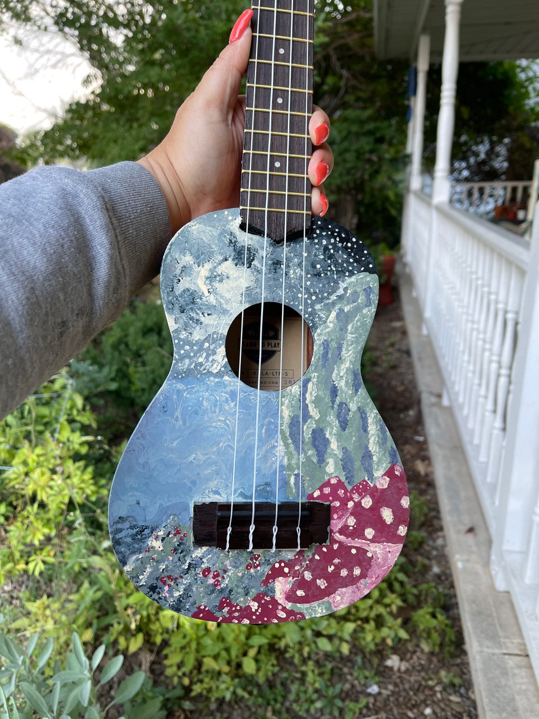 Ukulele, Musical Instrument, Hawaii, Colorful, Soprano, Ukulele, Flower ...