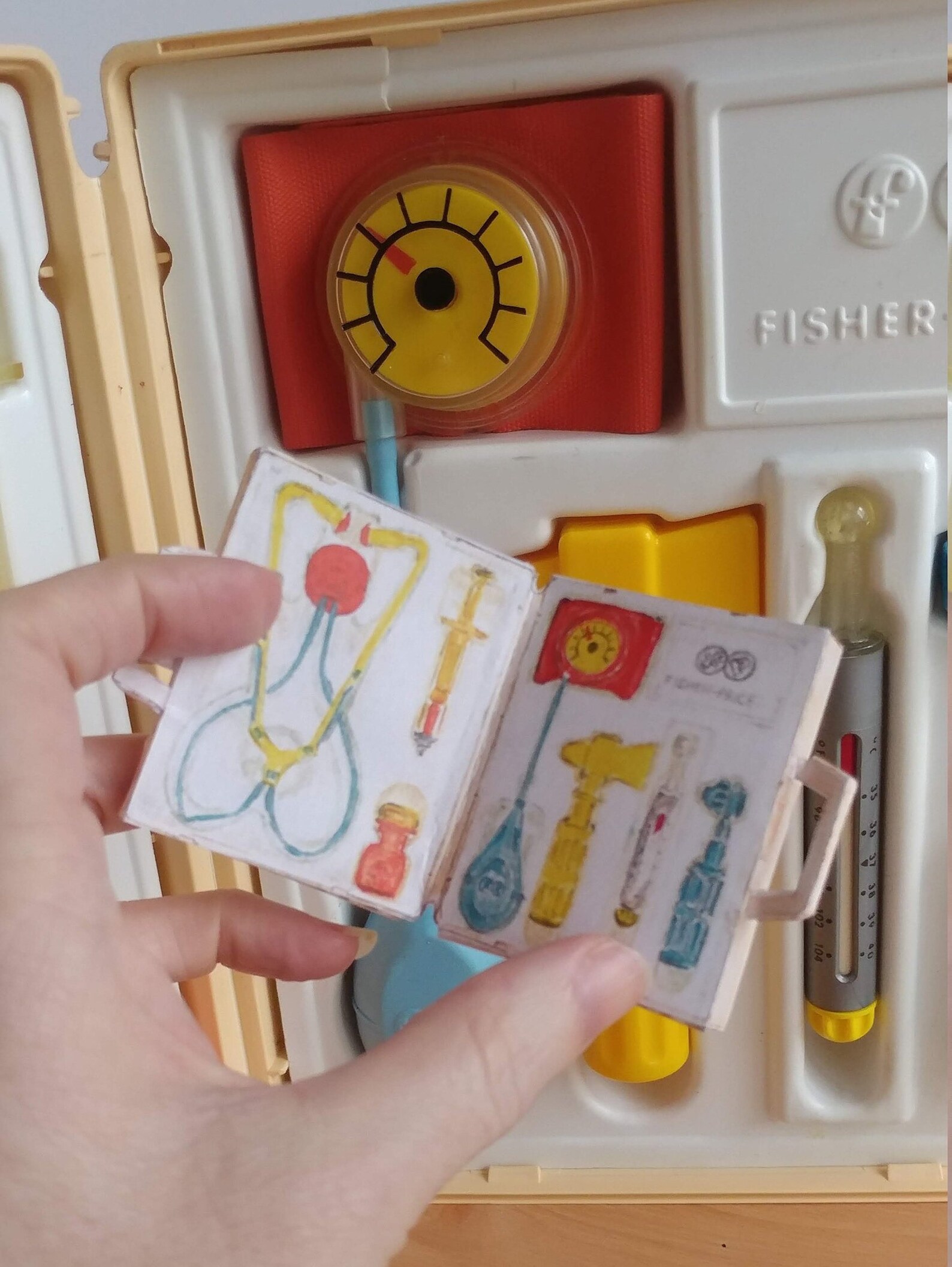 Fisher Price Medical Kit Paper Model Printable - Etsy