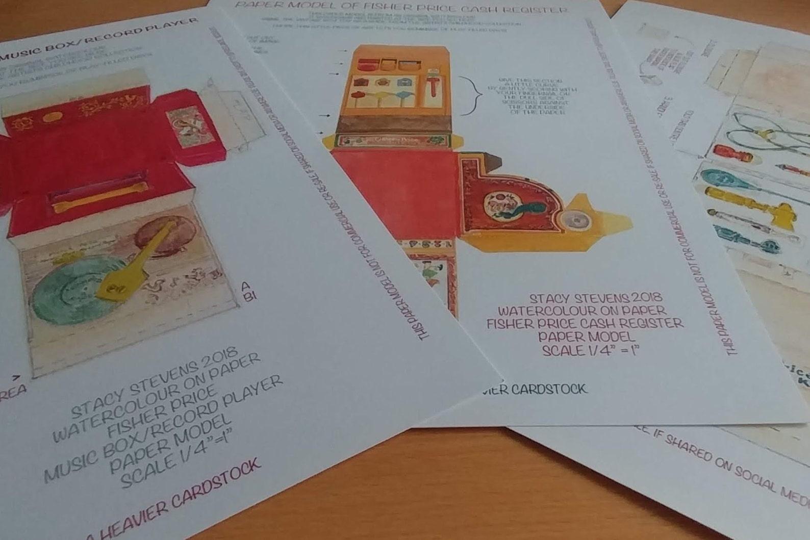 Fisher Price Medical Kit Paper Model Printable - Etsy