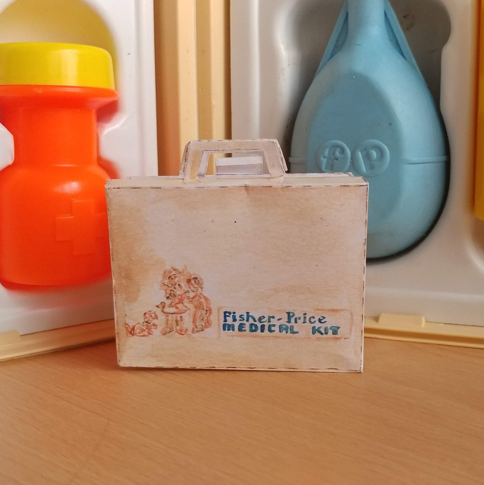 Fisher Price Medical Kit Paper Model Printable - Etsy