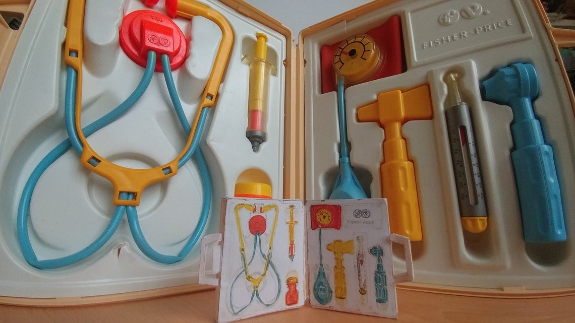 Fisher Price Medical Kit Paper Model Printable - Etsy
