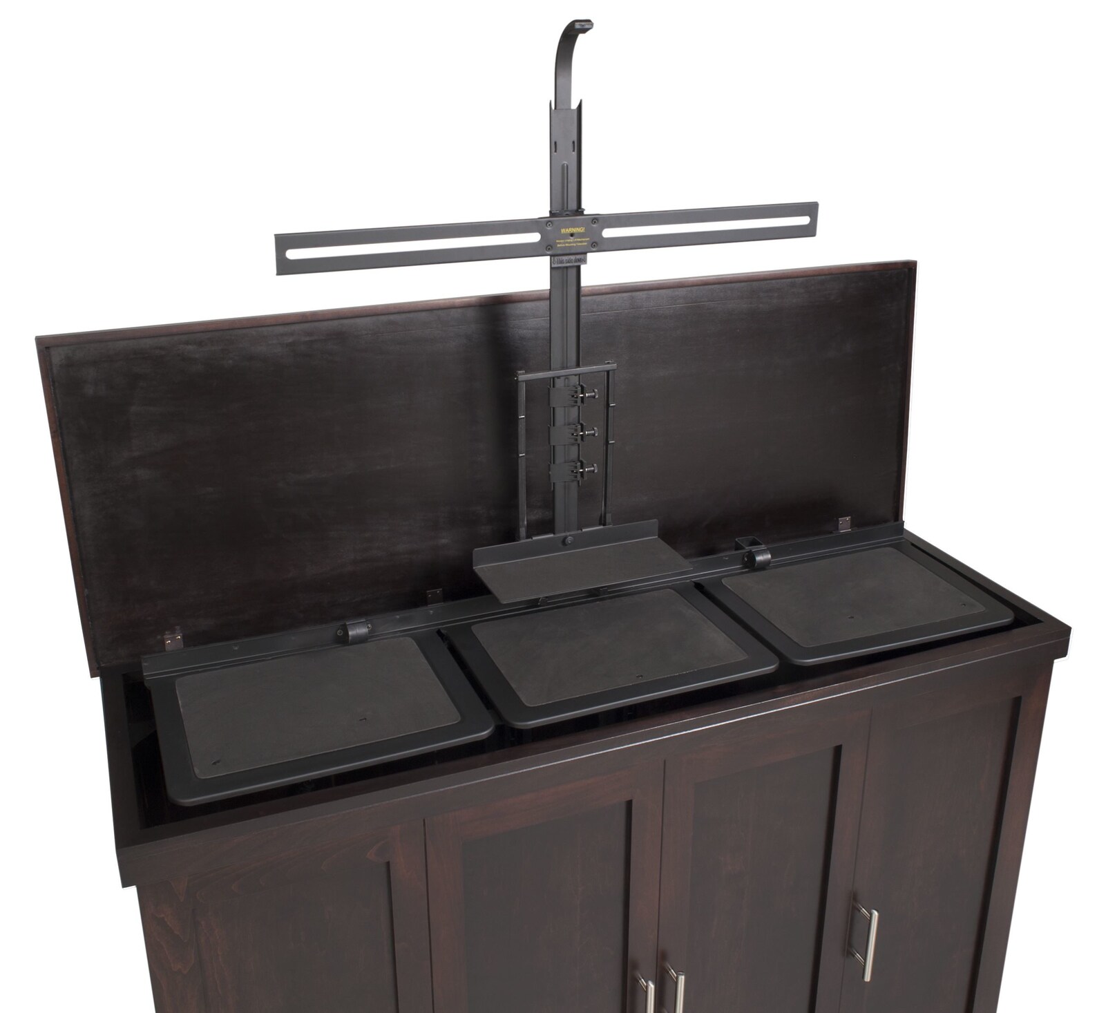 Linton TV Lift Cabinet in Espresso - Etsy