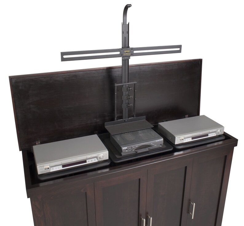 Linton TV Lift Cabinet in Espresso - Etsy