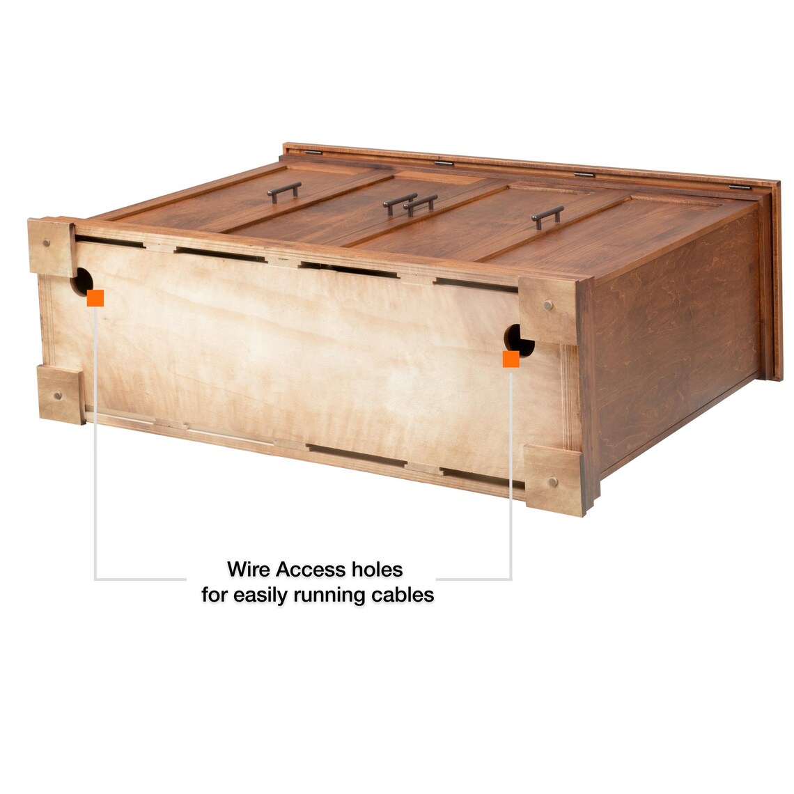 Linton TV Lift Cabinet in Caramel - Etsy