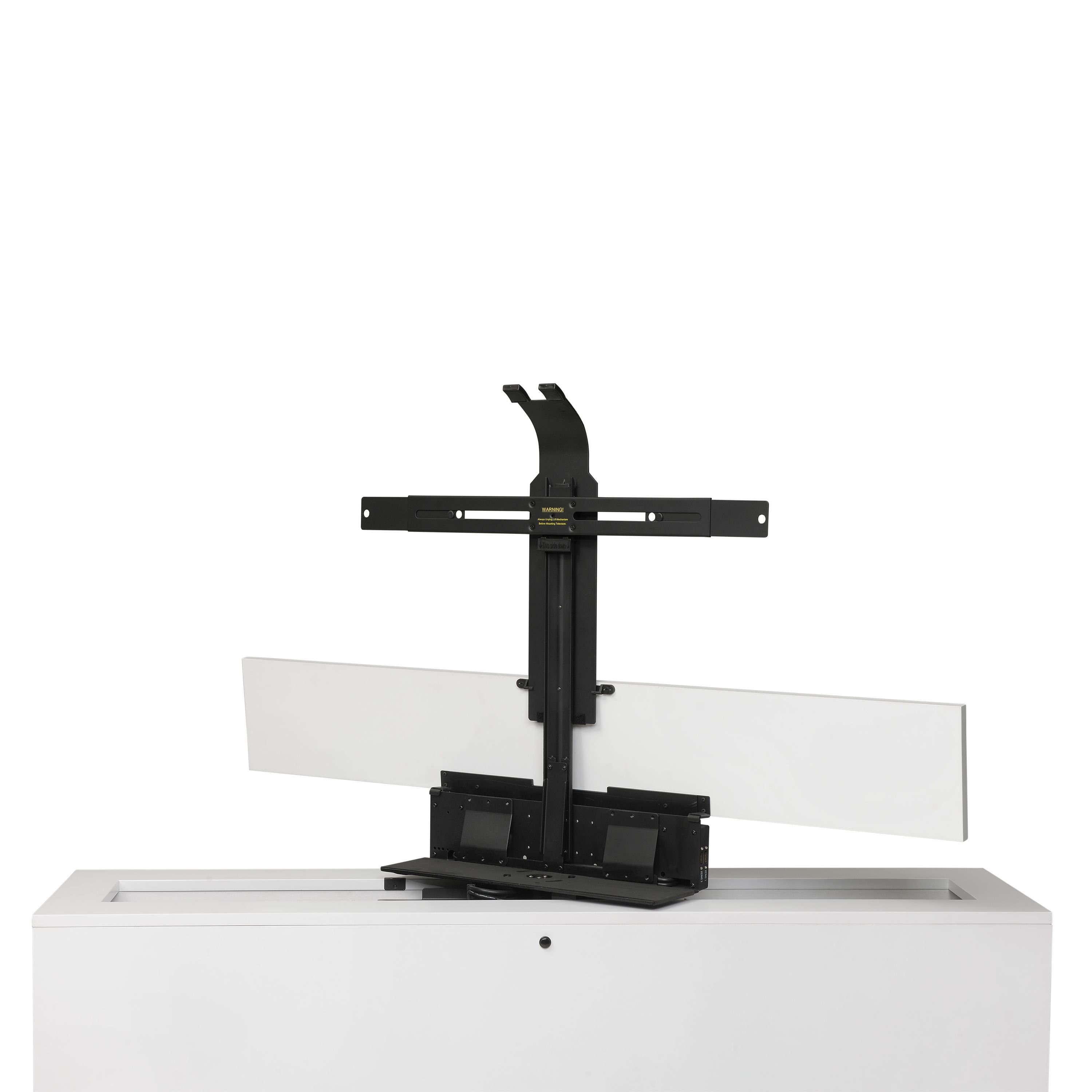 Azura 360 Degree Swivel TV Lift Cabinet in White - Etsy