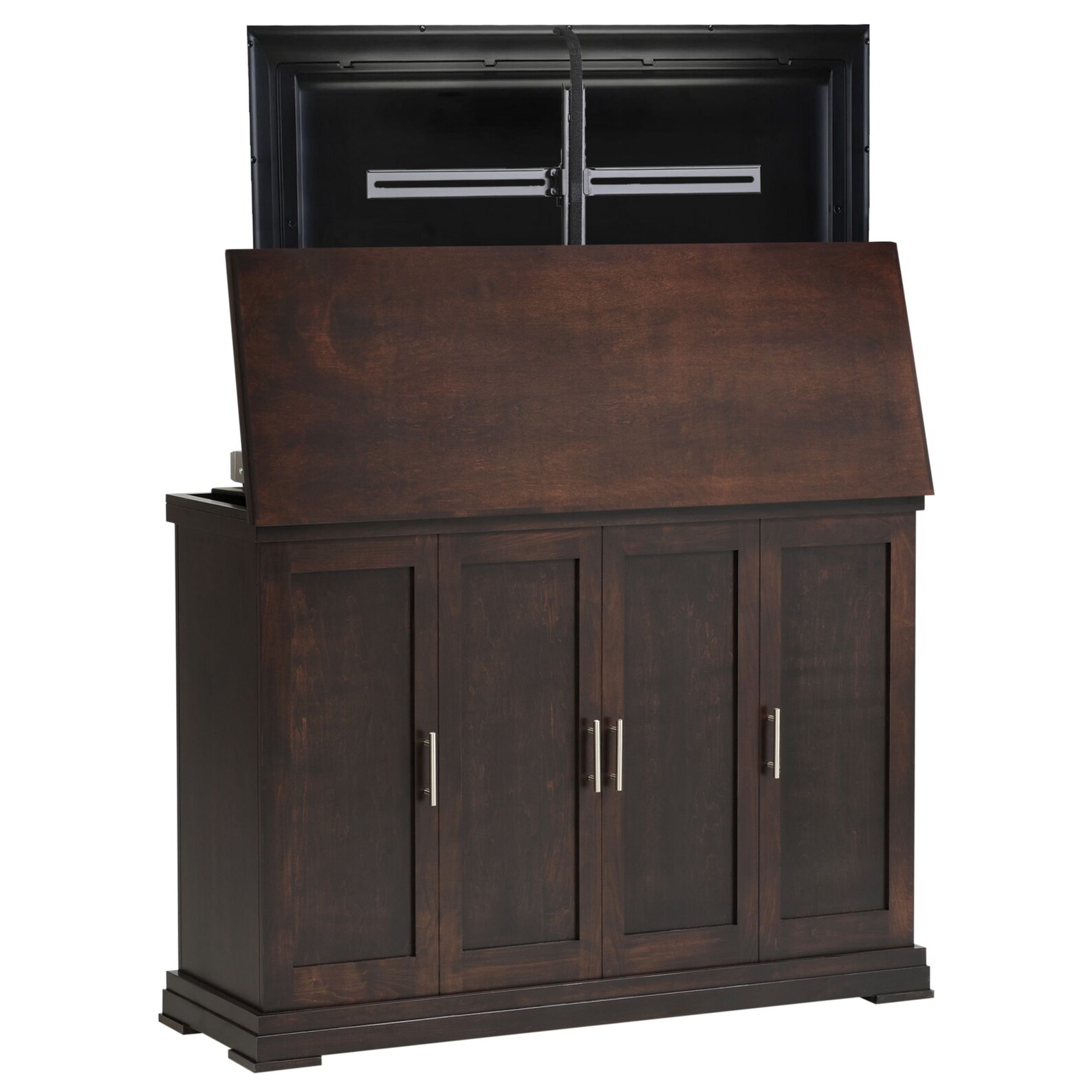 Linton TV Lift Cabinet in Espresso - Etsy