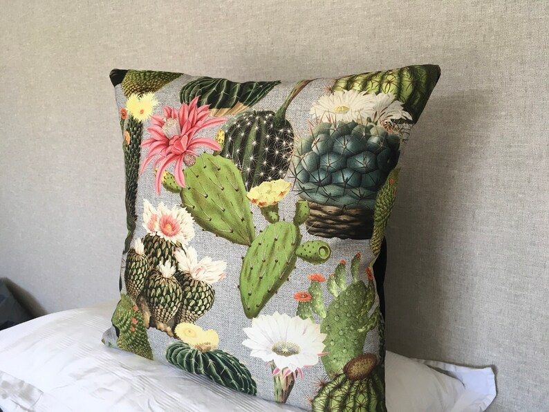 48 Hour Sale Cactus Cushion Cover - Etsy