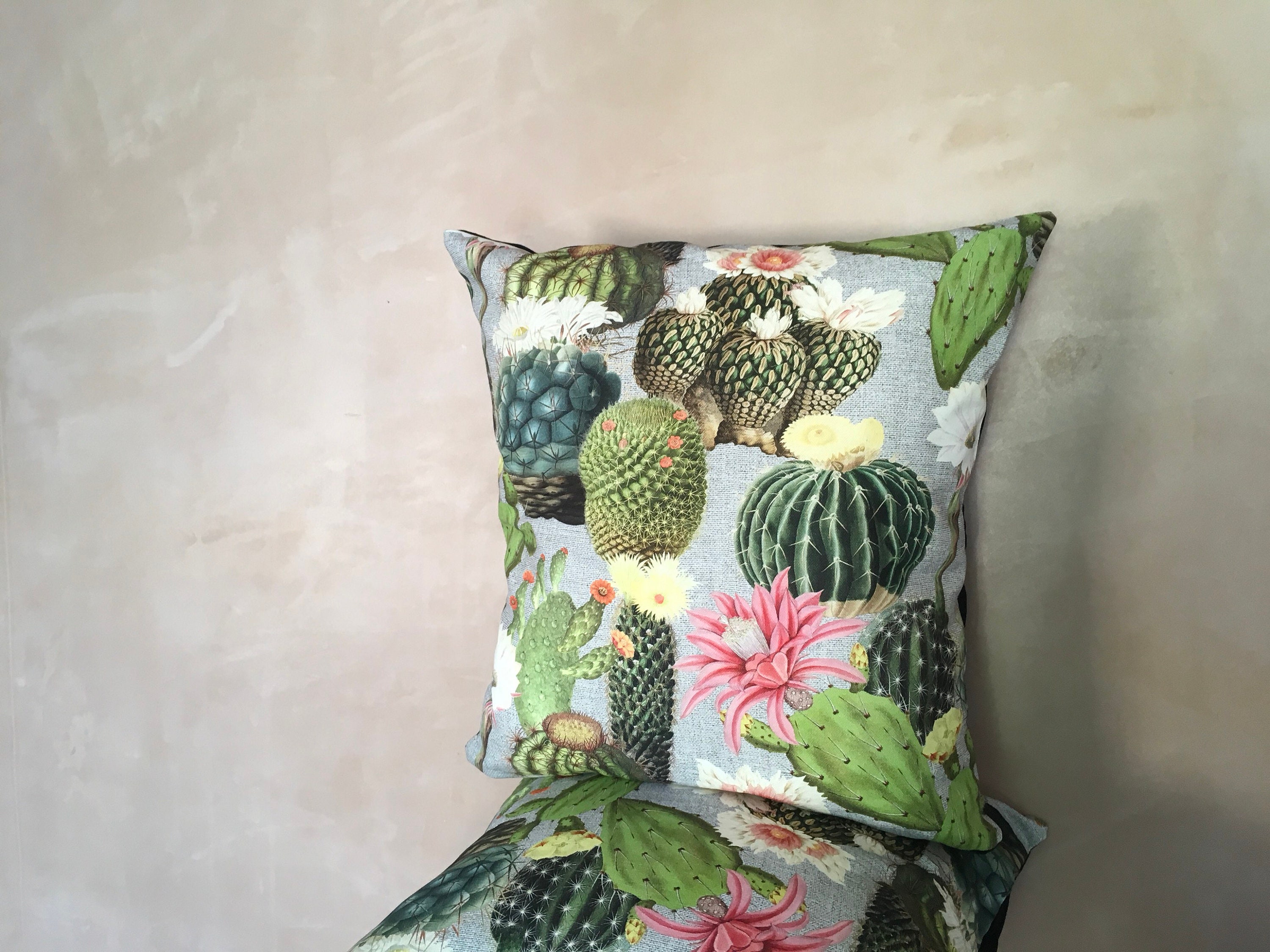 48 Hour Sale Cactus Cushion Cover - Etsy