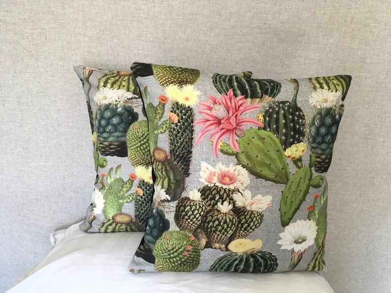 48 Hour Sale Cactus Cushion Cover - Etsy