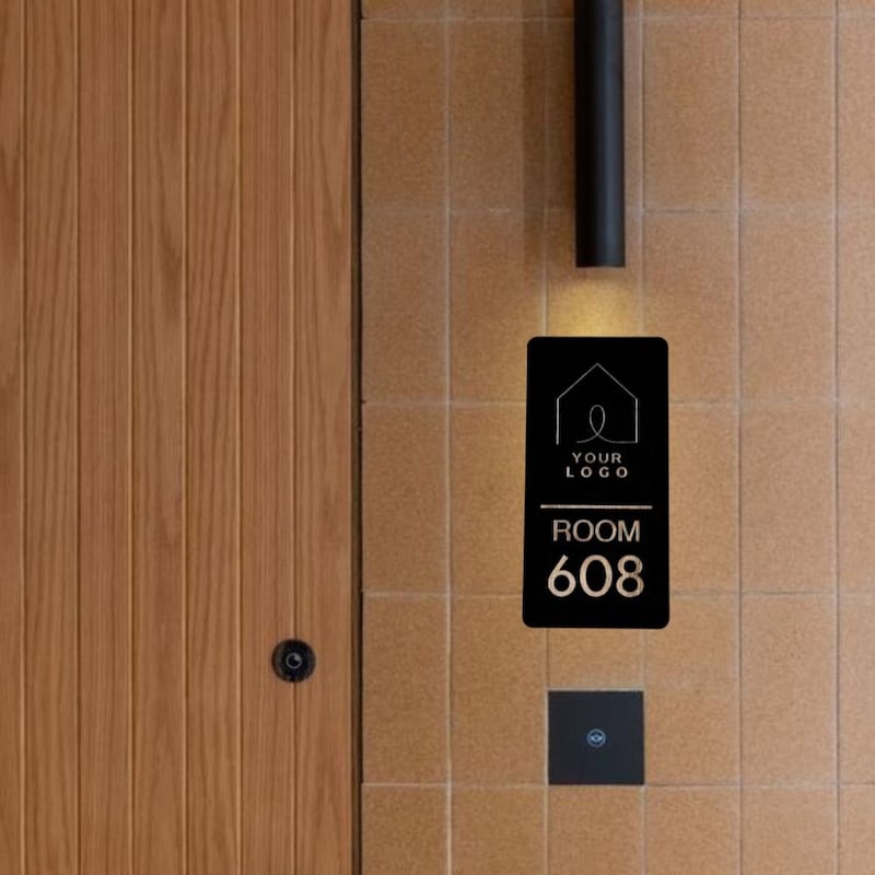 Hotel Room Number Plates - Etsy