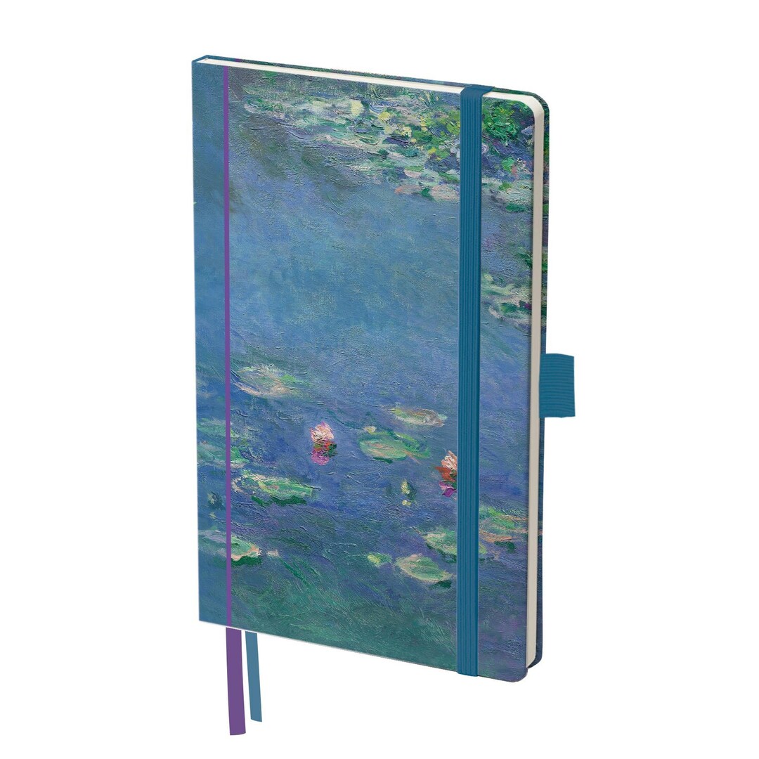 NEW Dot Grid Artist Bullet Journal Monet Water Lilies - Etsy