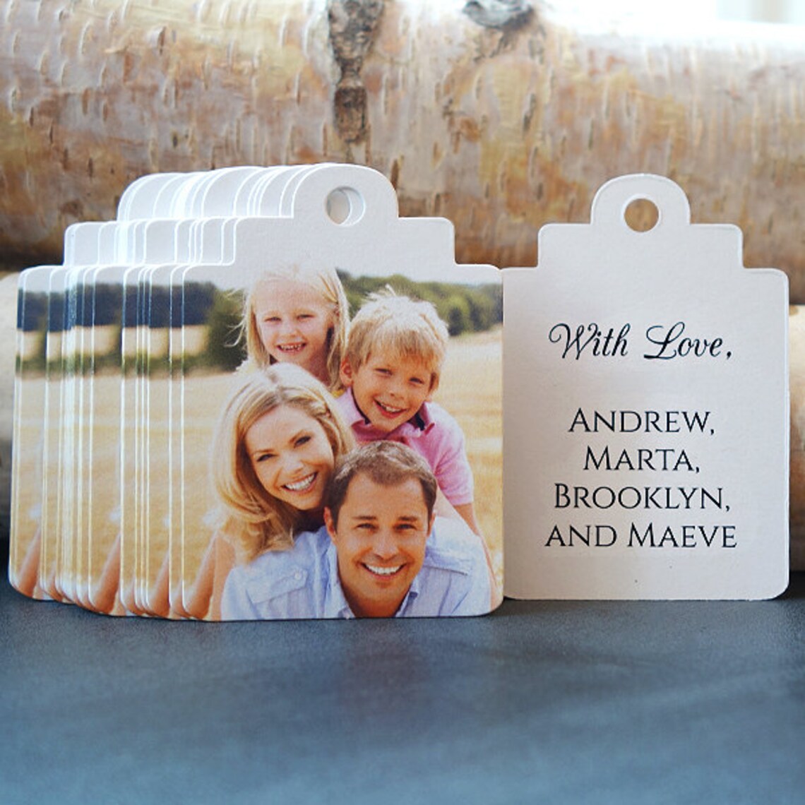 Gift Tags Printed With Personalized Note and Photo boutique - Etsy