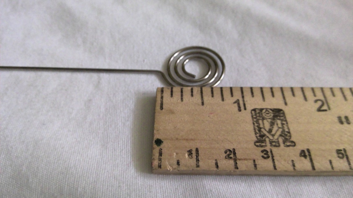 Set of 12 Swirl Wire Card Holder Table Number Holder Photo | Etsy