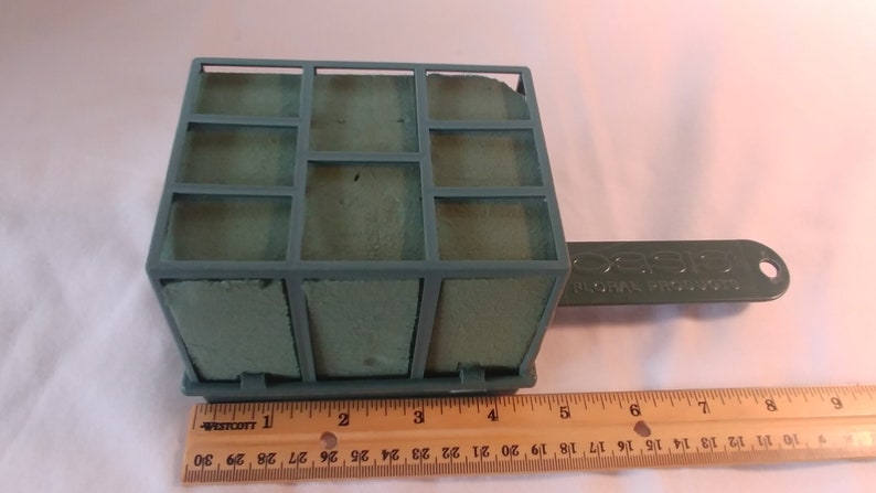 Oasis Floral Foam, Wet Floral Foam Cage, Florist Supplies, Flower ...