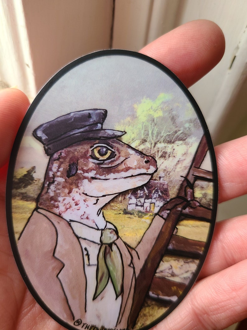 Bill the Lizard - 3" Lizard Vinyl Sticker - Etsy