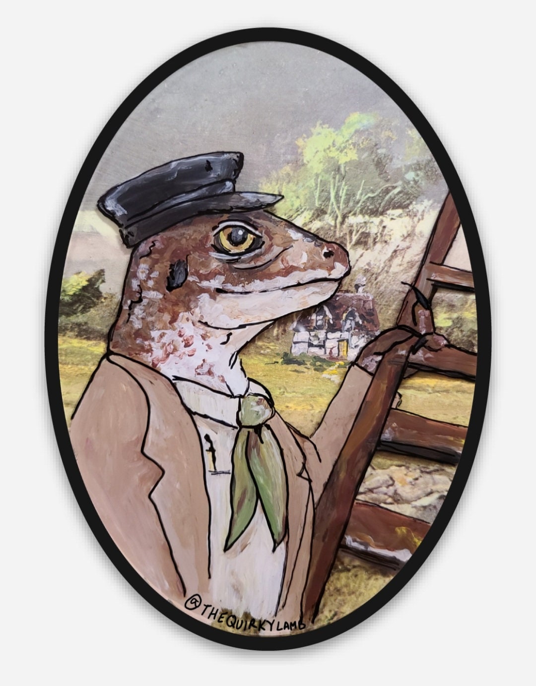 Bill the Lizard 3 Lizard Vinyl Sticker | Etsy