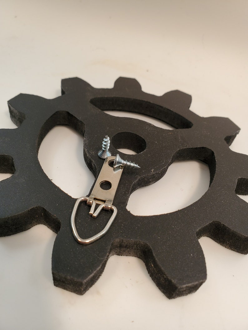 Six Inch (6") Large Wood Gear Wooden Gears Wood Cog Steampunk Wall ...