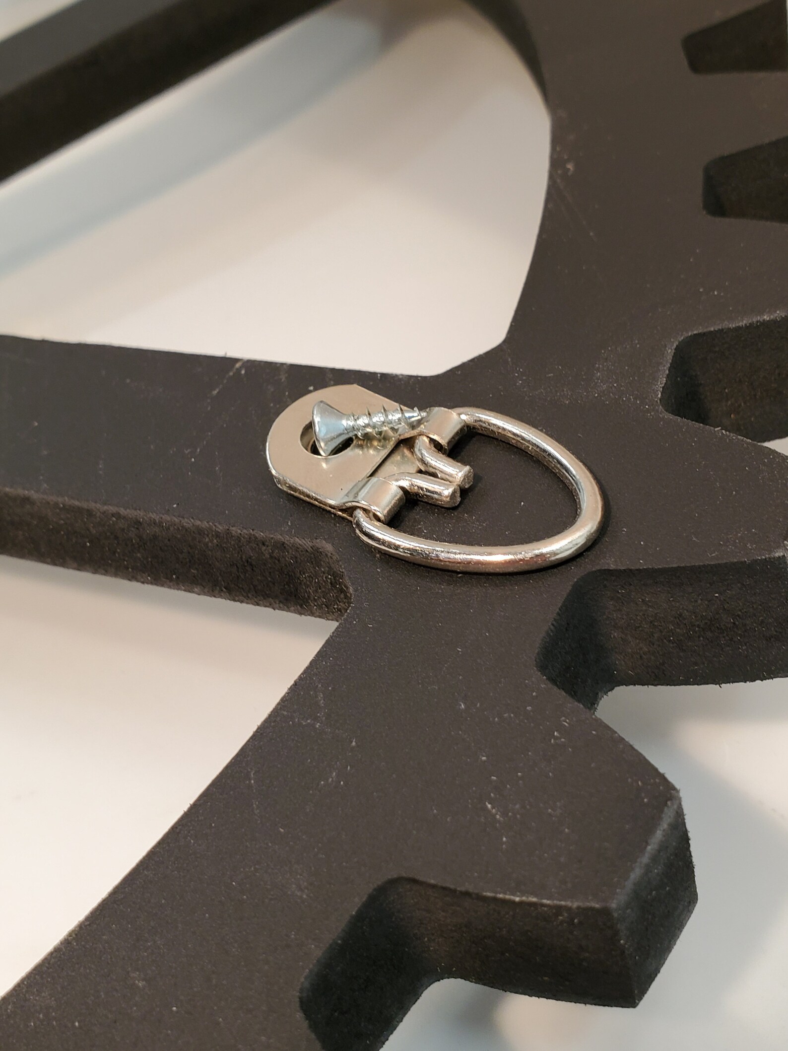 Large Wooden Gear 18 Inches Wood Cog Black Steampunk Wall Decor ...