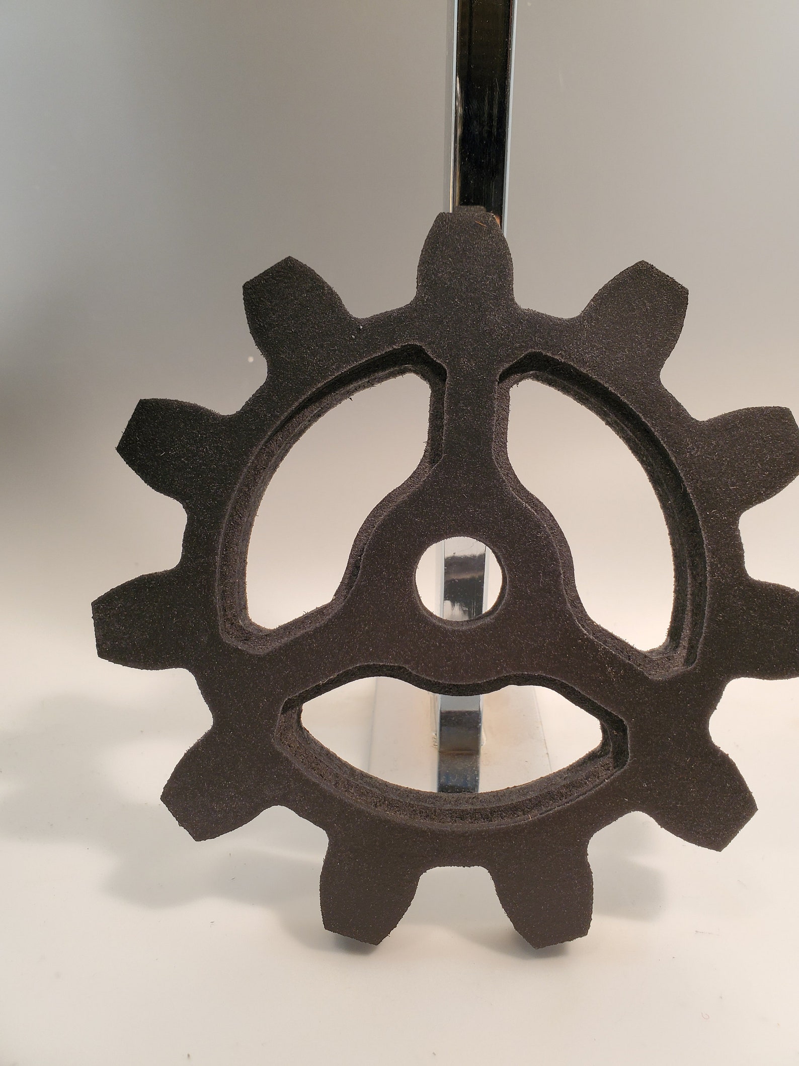 Six Inch (6") Large Wood Gear Wooden Gears Wood Cog Steampunk Wall ...