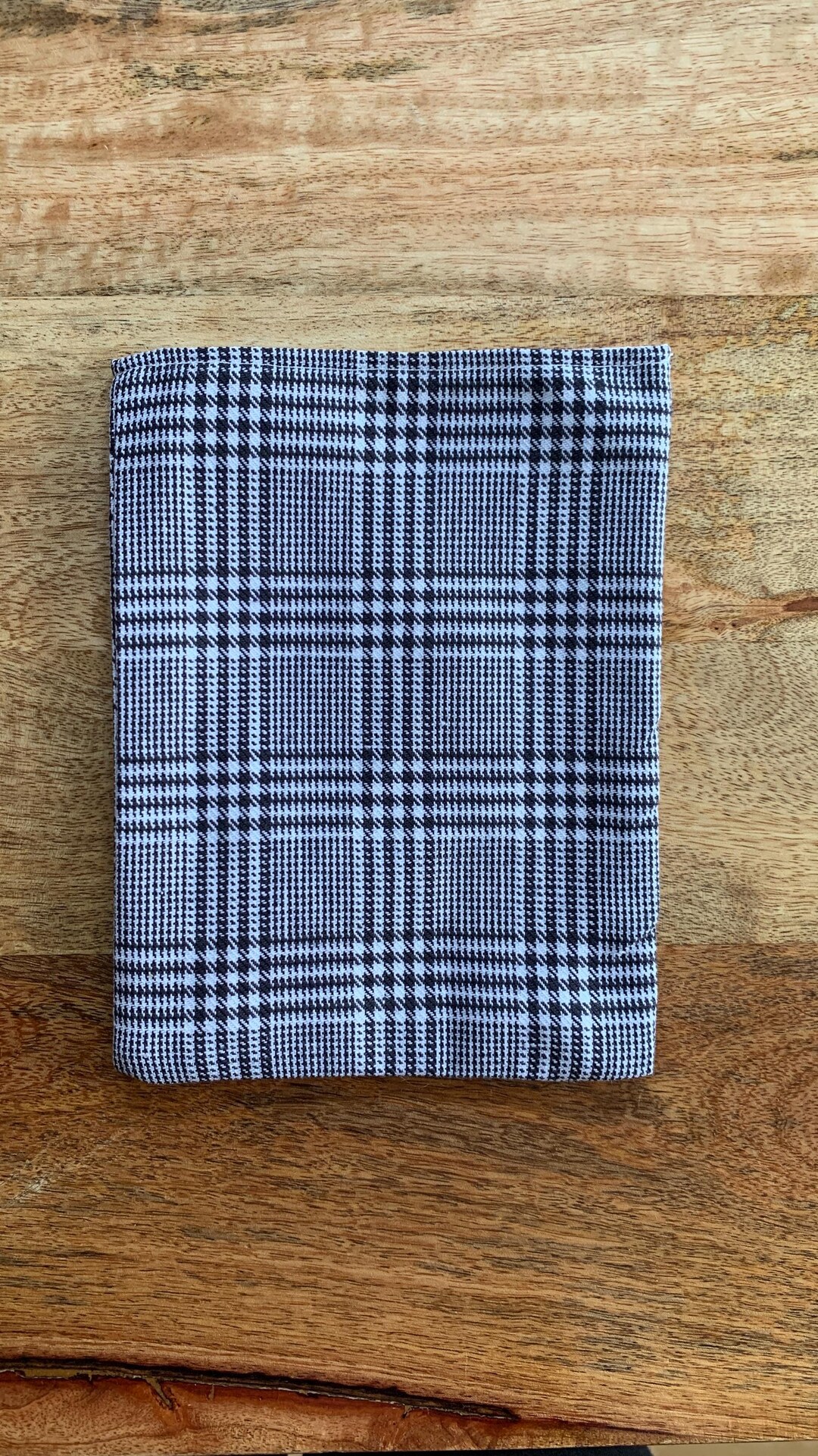 Black and White Checkered Book Cover (paperback - 17 X 20 Cm) - Etsy