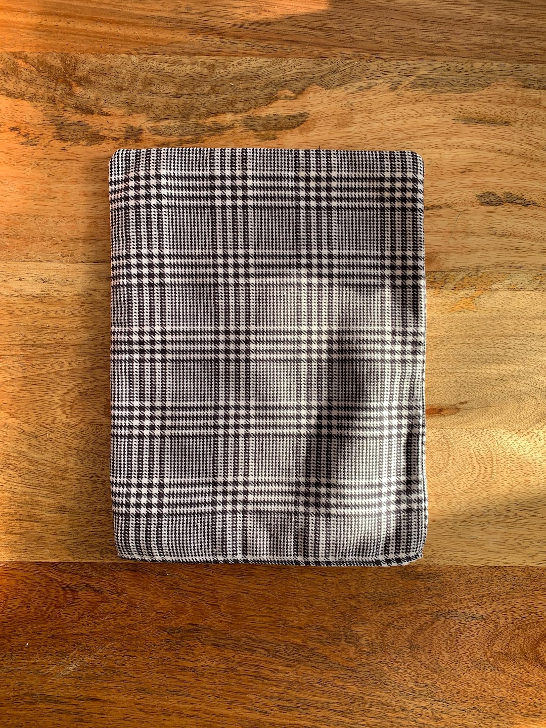 Black and White Checkered Book Cover (large Book 19 X 25 Cm) - Etsy UK