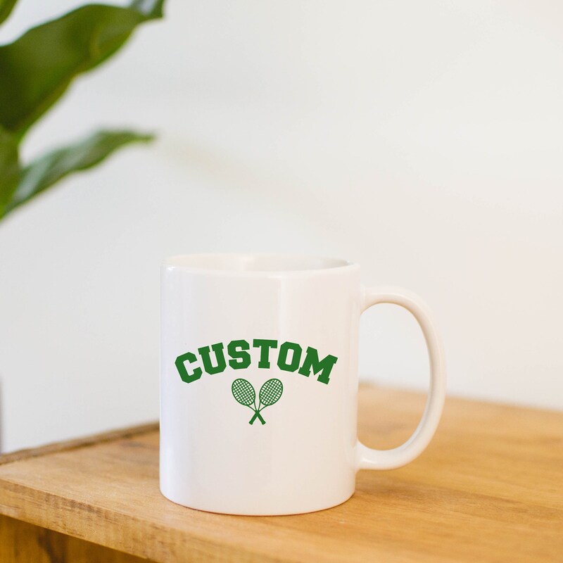 Tennis Coach Mug - Etsy