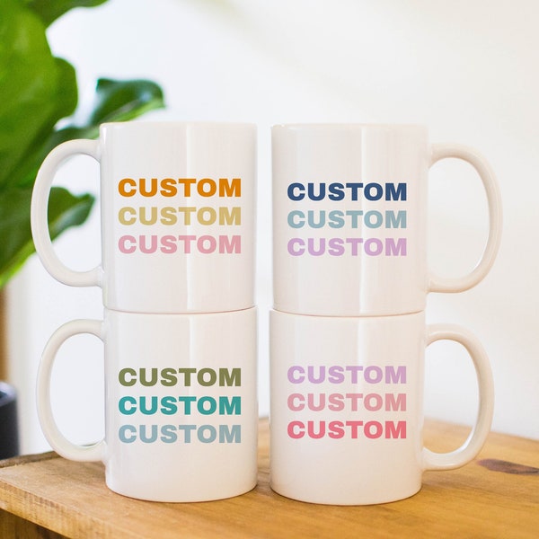 Custom Mug - Etsy