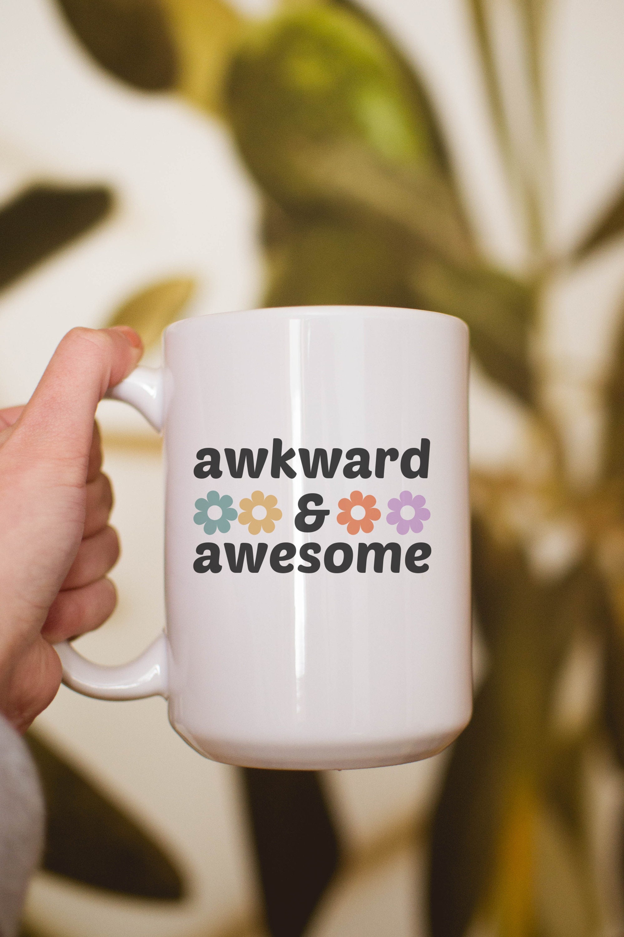 Awkward & Awesome Mug Awkward Mug Being Awkward Mug Awesome - Etsy.de