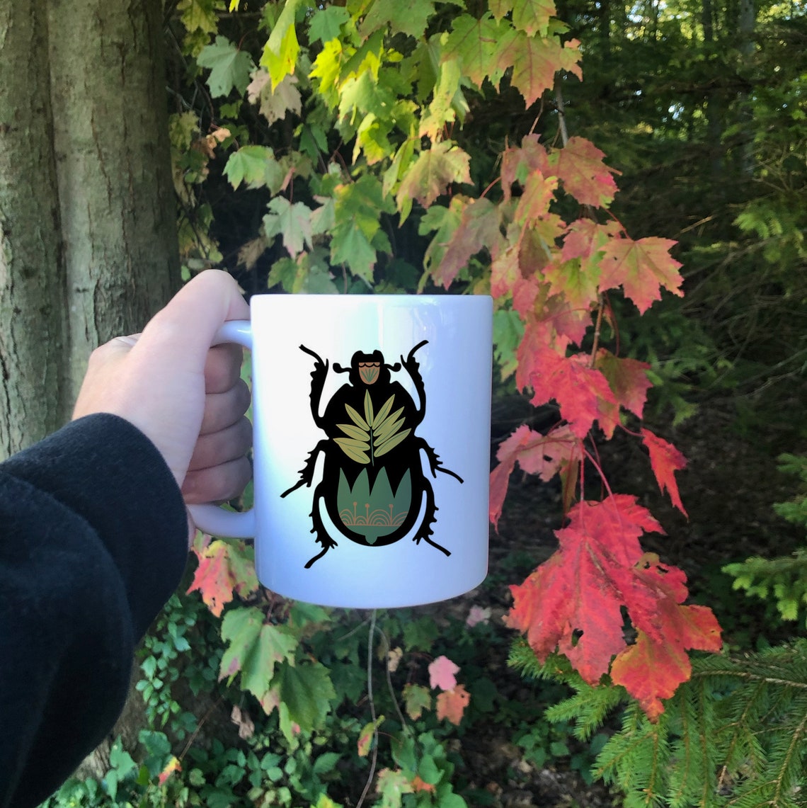 Insect Mug Bug Mug Beetle Mug Butterfly Mug Bee Mug | Etsy