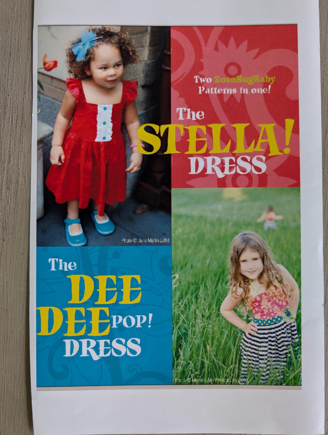 Zozobugbaby Stella + Dee Dee Pop Dress Pattern 2-in-1 - Etsy