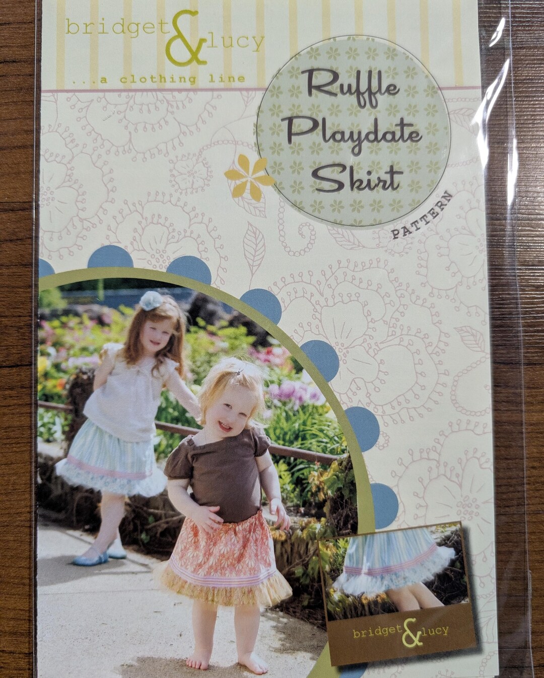 Bridget & Lucy Pattern Ruffle Playdate Skirt - Etsy