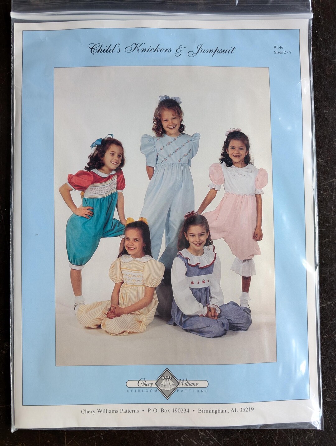 Chery Williams Knickers & Jumpsuit Pattern 2 - 7 (146) - Etsy