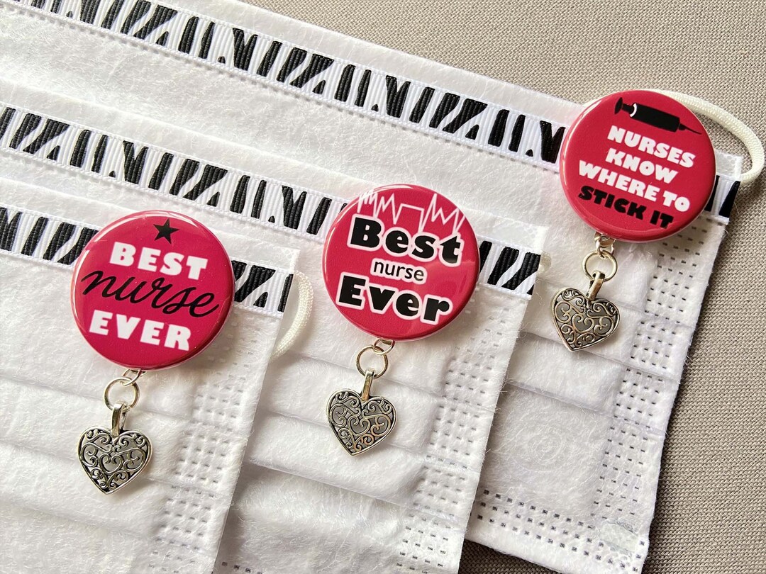 Nurse Themed Disposable Face Masks With Magnetic REMOVABLE - Etsy